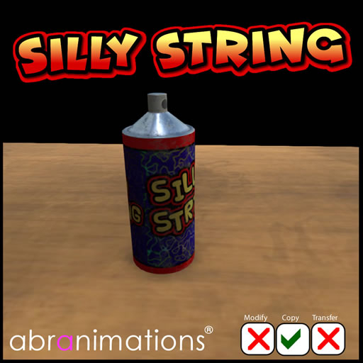 Second Life Marketplace Silly String Can